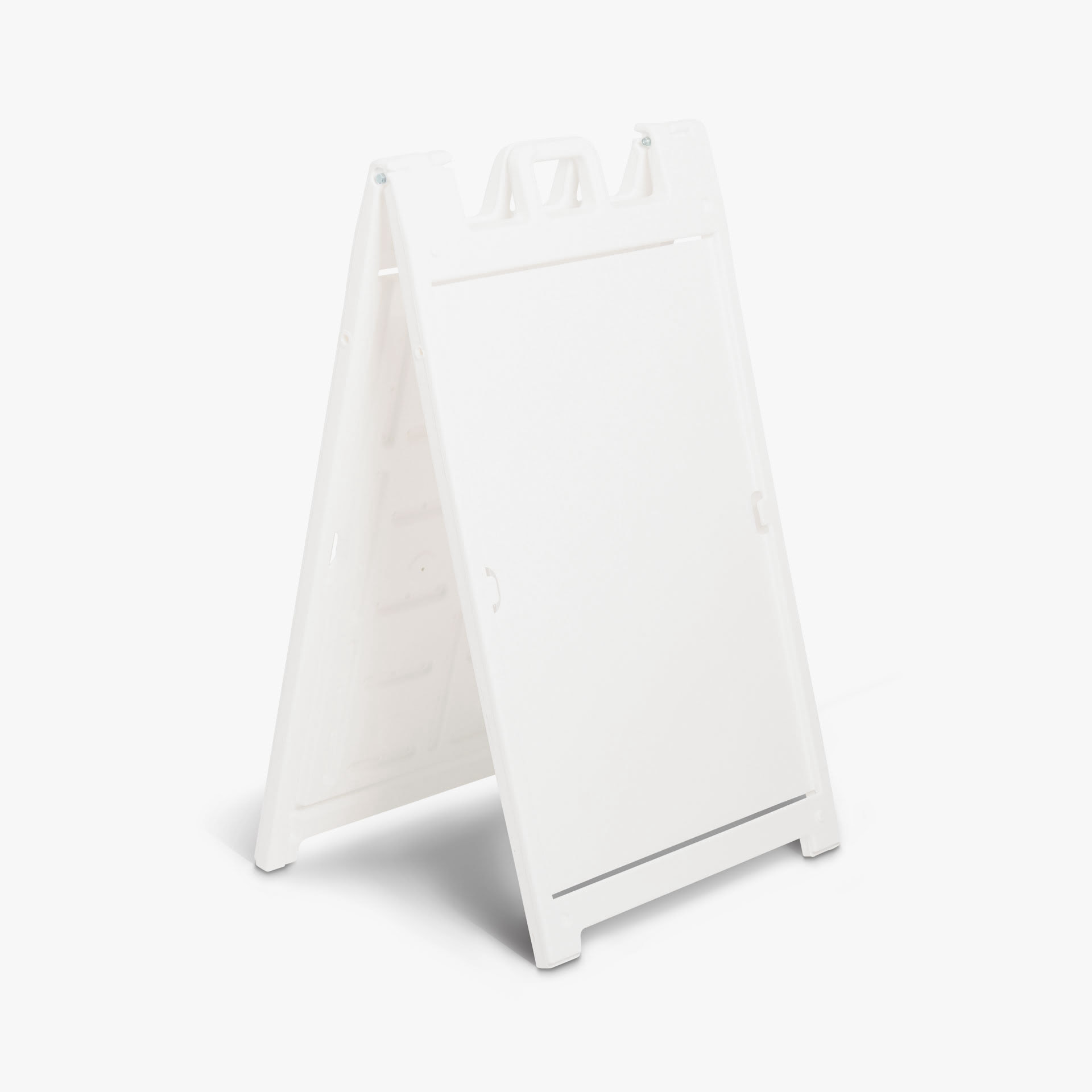 Sandwich Board Deluxe A-Frame - White | A Frame Sign Stand | Smartpress