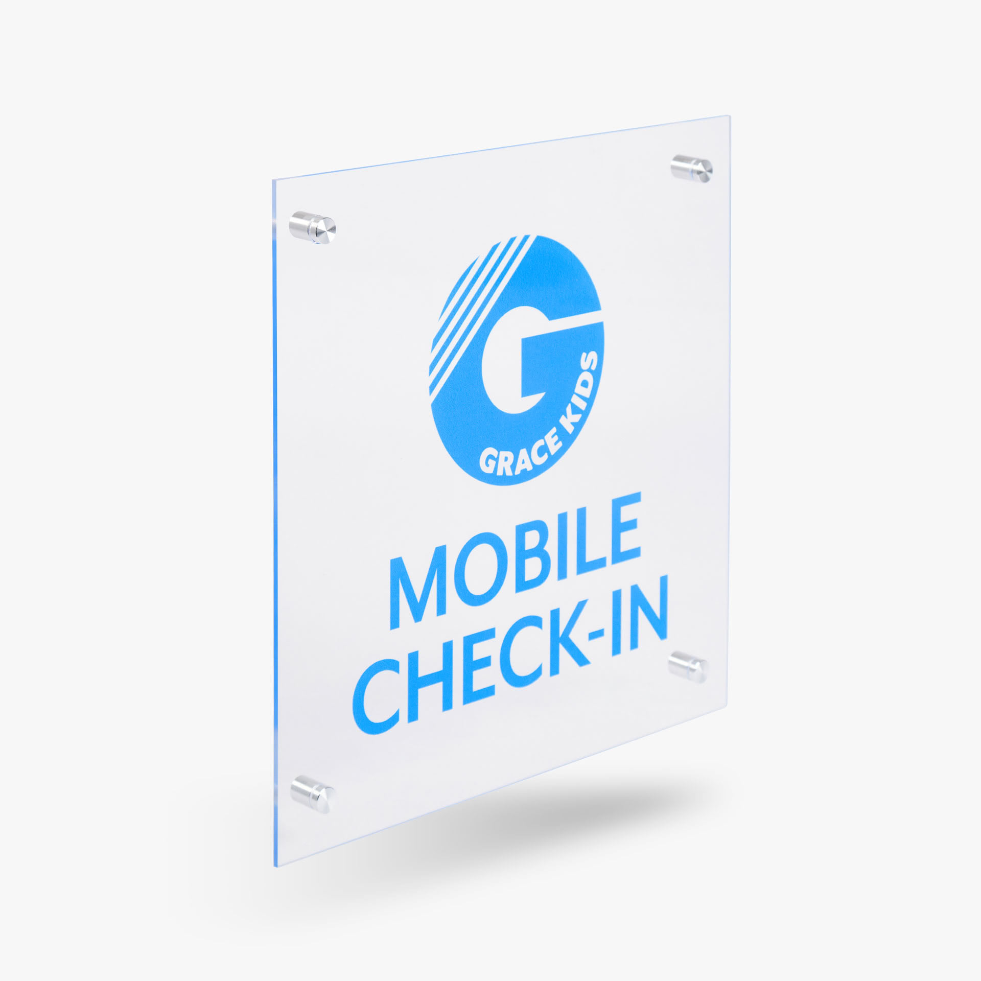 School Clear Acrylic Signs | Classroom Signs | Smartpress