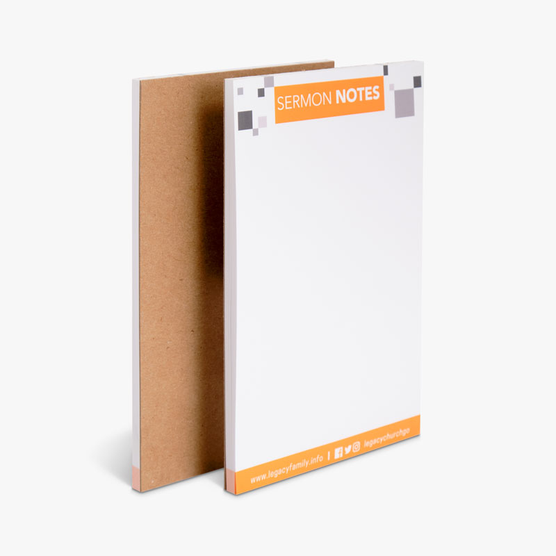 Sermon Notepads | Notebook for Sermon Notes | Smartpress
