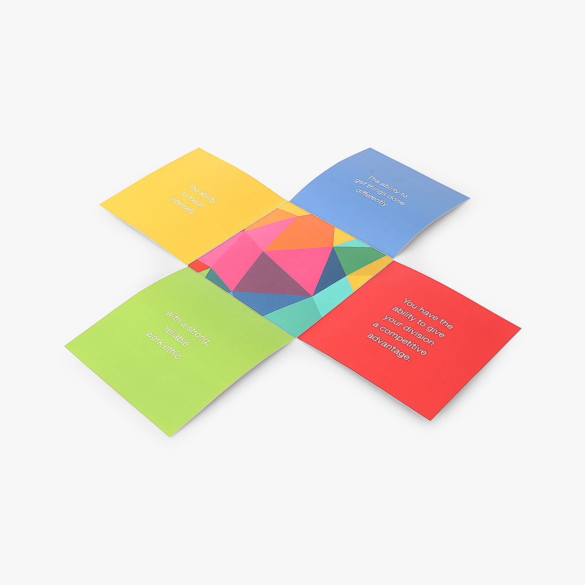 Square Folded Cross | Mailers for Advertising | Smartpress