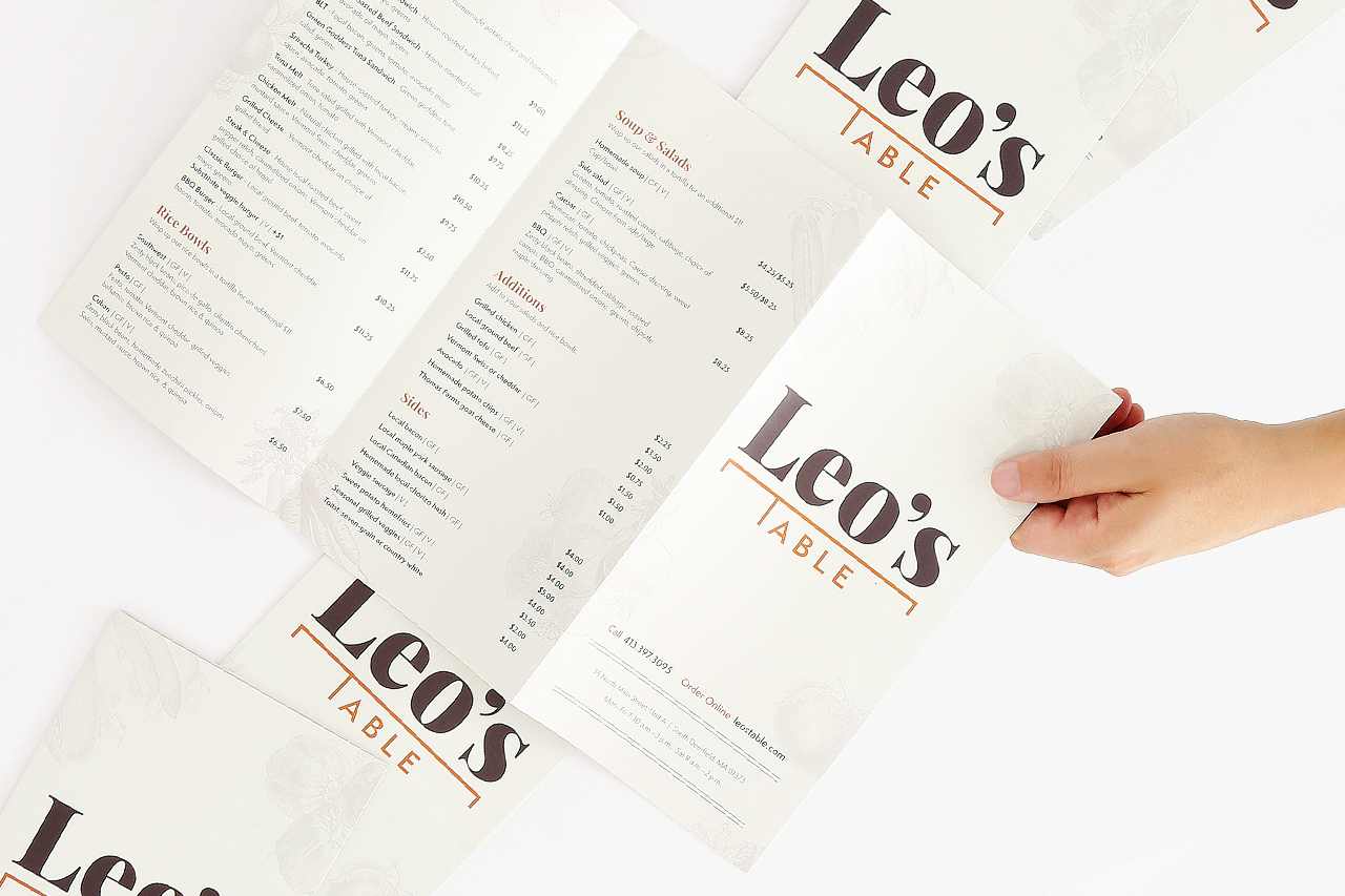 Menu Printing Frequently Asked ions Support